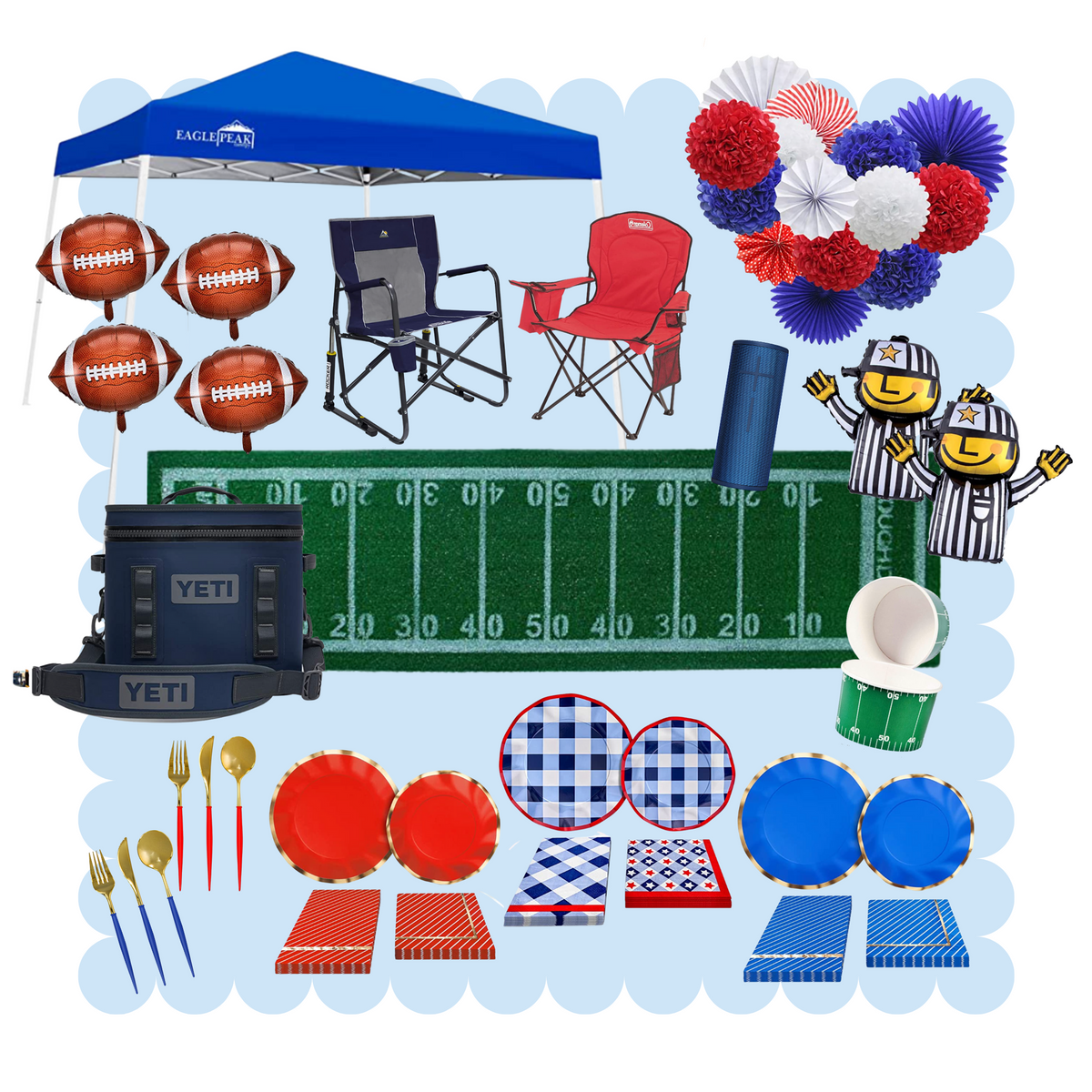 Gearing Up for Game Day – Mallory Patterson Design